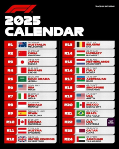 Formula 1 Schedule: Complete Guide to the F1 Racing Calendar - ESPN